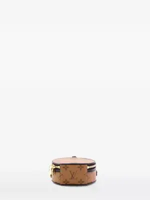 LOUIS VUITTON Mini Boite Chapeau Bag Reverse Monogram Canvas Crossbody Bag - Brown