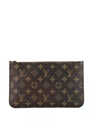 LOUIS VUITTON Monogram Canvas Neverfull Pochette Large Pouch