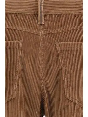 Brunello Cucinelli Straight Velvet Pants