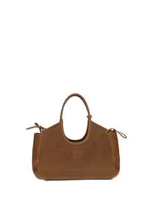 Miu Miu Ivy Nappa Shopping Bag - Brown