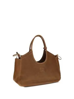 Miu Miu Ivy Nappa Shopping Bag