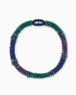 Giorgio Armani Choker Necklace With Swarovski Crystals - Multicolored