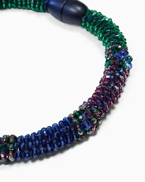 Giorgio Armani Choker Necklace With Swarovski Crystals
