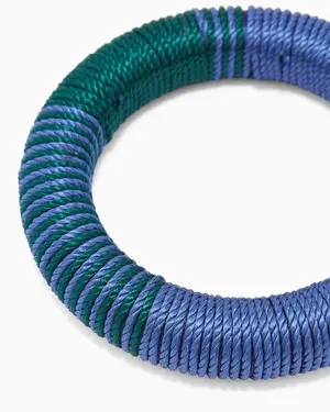 Giorgio Armani Fabric-covered Bangle