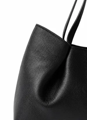 ELLEME Dimple Tote Medium Pebbled Leather
