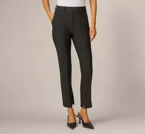 Adrianna Papell Tapered Straight Fit Tech Stretch Pant