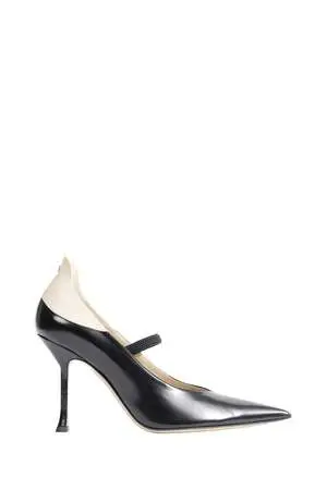 Fendi Nappa Leather Pumps - Black
