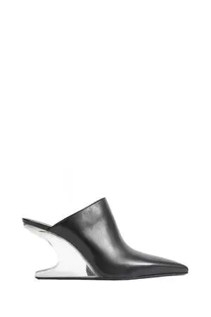 Rick Owens Tower Cantilever Sabot Sharp Mules