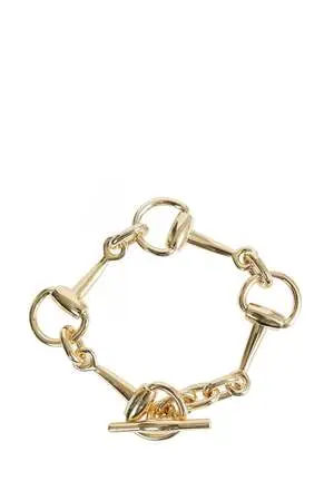 Gucci Horsebit Chain Bracelet - Gold