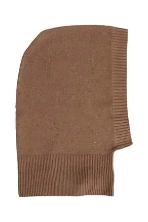 Max Mara Cashmere And Rhinestone Balaclava - Brown