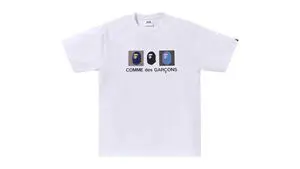 A BATHING APE X Comme Des Garcons Osaka Screen Tee Shirt