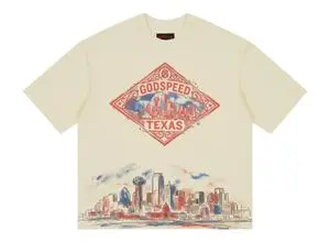 GODSPEED Texas Skyline T-shirt - Bone