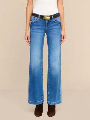 L'Agence Joanne Low-rise Wide-leg Jean