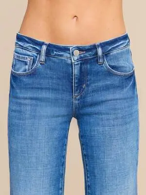 L'Agence Joanne Low-rise Wide-leg Jean