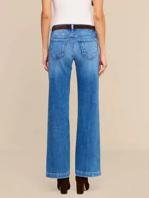 L'Agence Joanne Low-rise Wide-leg Jean