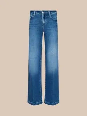 L'Agence Joanne Low-rise Wide-leg Jean