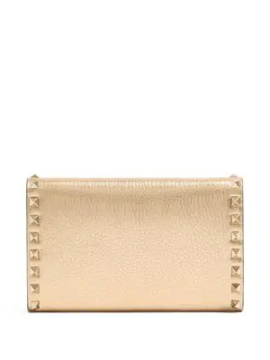 Valentino Garavani Rockstud Foldover Top Wallet