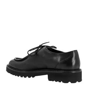 DOUCAL'S Round-toe Lace-up Derby Shoes