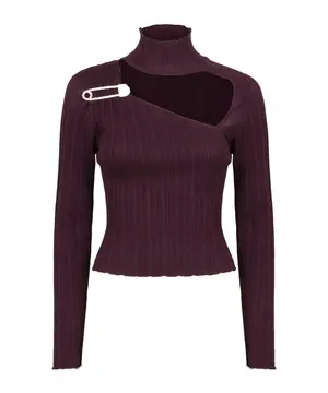 Giuseppe Di Morabito Cut-out Knitted Jumper - Black
