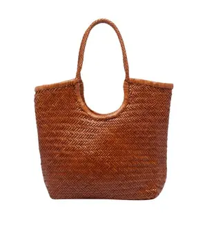 Dragon Diffusion Ns Diagonal Triple Jump Shoulder Bag - Tan
