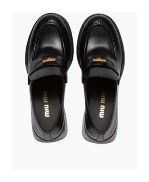 Miu Miu Slip-on Penny Loafers