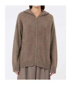 Max Mara Long-sleeved Hooded Knitwear