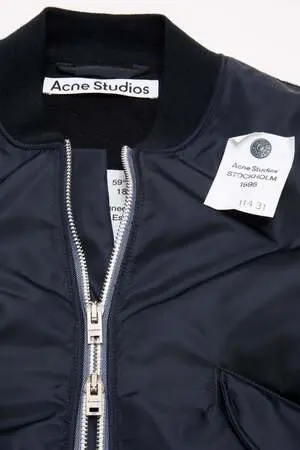 Acne Studios Nylon Bomber Jacket