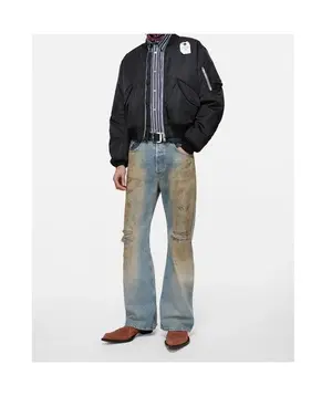 Acne Studios Nylon Bomber Jacket
