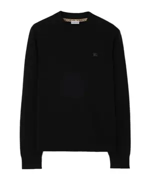 Burberry Cashmere Blend Sweater - Black