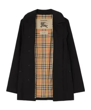 Burberry Extra-short Gabardine Camden Car Coat