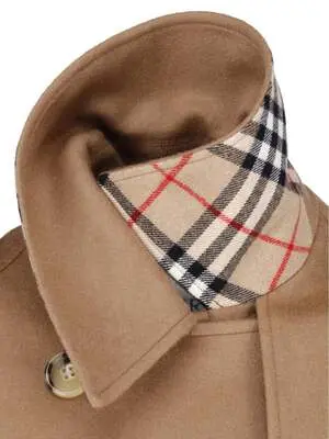Burberry Cropped Cashmere Mayfair Trench Jacket