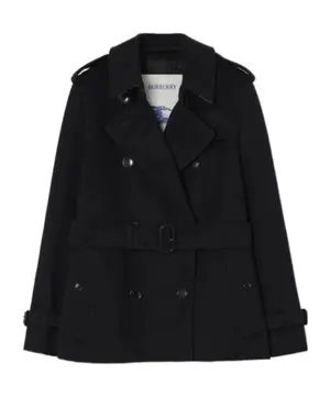 Burberry Cashmere Kensington Trench Jacket