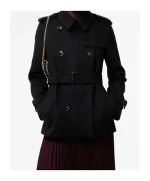 Burberry Cashmere Kensington Trench Jacket