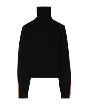 Burberry Wool Rollneck Sweater - Black