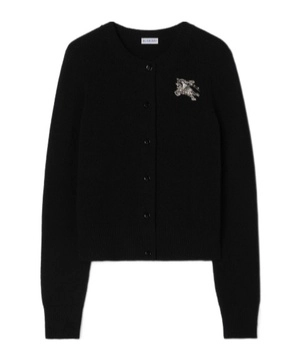 Burberry Knight Wool Cashmere Cardigan