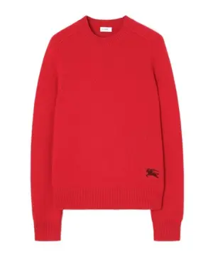 Burberry Cashmere Sweater - Post Red