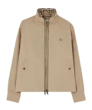 Burberry Cotton Twill Jacket With Gilet