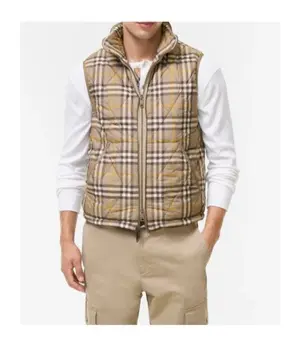Burberry Cotton Twill Jacket With Gilet