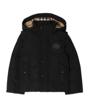 Burberry Burber Detachable Sleeve Puffer Jacket - Black