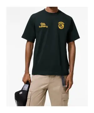 Burberry Logo Badge Cotton T-shirt