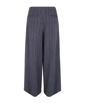 Paul Smith Wide Leg Striped Trousers