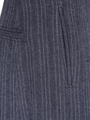 Paul Smith Wide Leg Striped Trousers