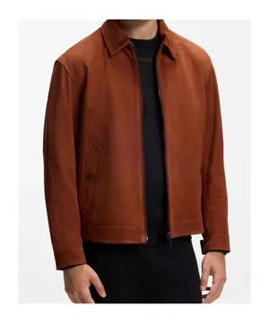 Hugo Boss Boss X Aston Martin Jacket In Suede