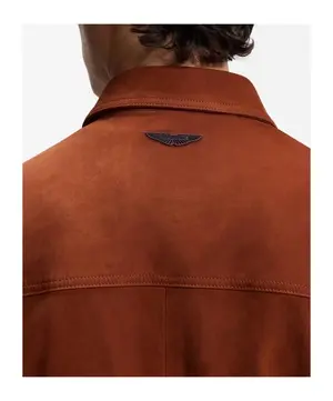 Hugo Boss Boss X Aston Martin Jacket In Suede
