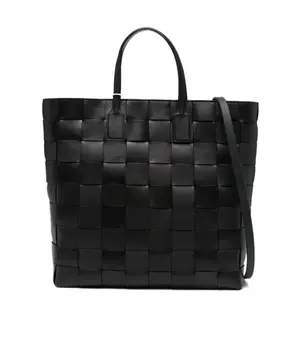 Dragon Diffusion Medium Pino Woven Top Handle Bag