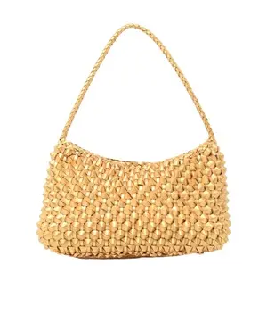 Dragon Diffusion Woven-detail Handbag - Gold