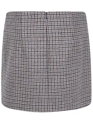 P.a.r.o.s.h Houndstooth Mini Skirt