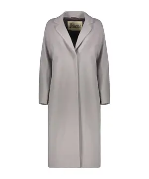 Herno Lapel-collar Button-up Coat