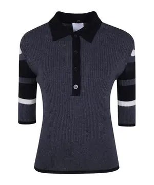 Mantū Striped Sleeve Sweater