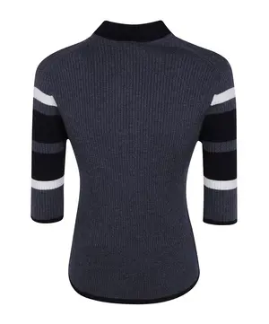 Mantū Striped Sleeve Sweater
